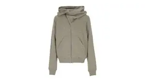 Rick Owens Mountain Hoodie - Melange Grey