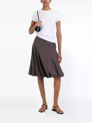 Proenza Schouler White Label Kyra Skirt - Brown