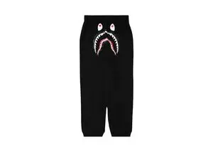 A BATHING APE Shark Sweatpant - Black