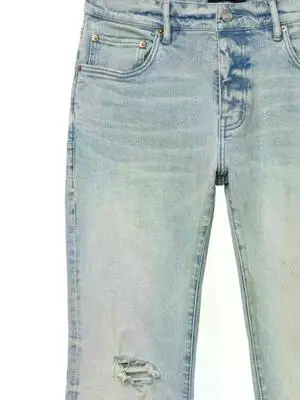 PURPLE BRAND P004 Distressed Blowout Jeans