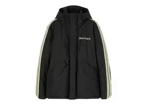 Palm Angels Track Ski Jacket - Black/white