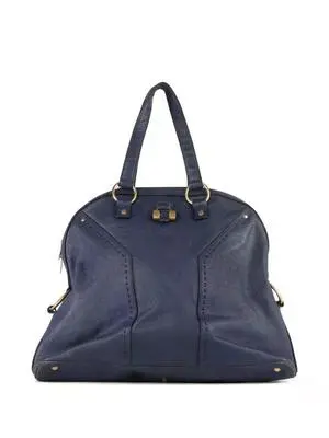 Saint Laurent Muse Leather Tote