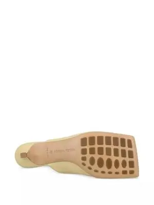 Bottega Veneta Stretch Square-toe Mules