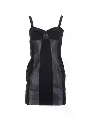 JOSEPH Panel Corset Dress - Black