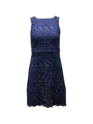 Alice + Olivia Laced Mini Dress