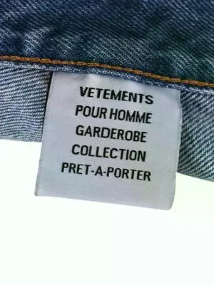 Vetements Faded Straight-leg Jeans