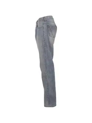 Vetements Faded Straight-leg Jeans