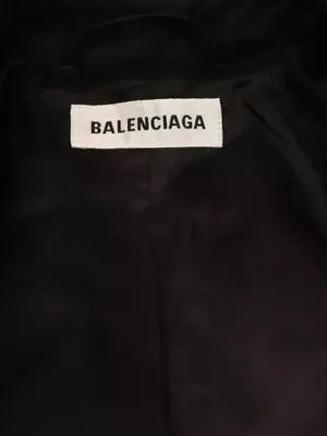 Balenciaga Hourglass Belted Coat