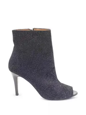 Fratelli Rossetti Metallic Open Toe Boots