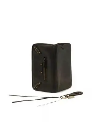 Balenciaga Companion Zip-up Leather Wallet