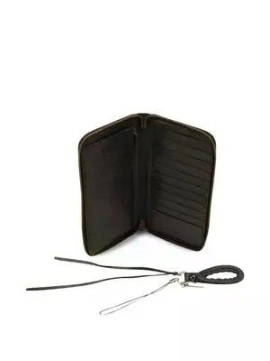 Balenciaga Companion Zip-up Leather Wallet