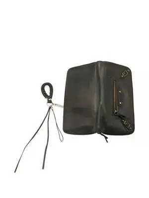 Balenciaga Companion Zip-up Leather Wallet