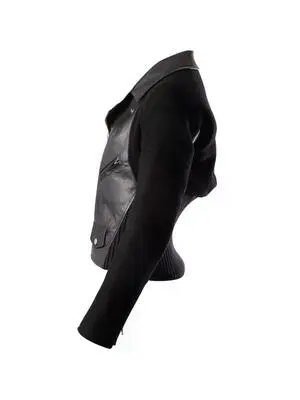 Junya Watanabe Synthetic Leather And Wool Jacket