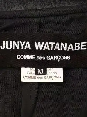 Junya Watanabe Synthetic Leather And Wool Jacket