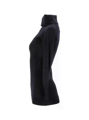 Iris & Ink Turtleneck Wool Sweater