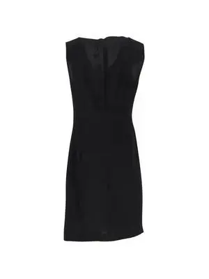 Iris & Ink Sleeveless V-neck Mini Dress