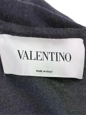 MARIO VALENTINO VINTAGE Flared-hem Wool Dress