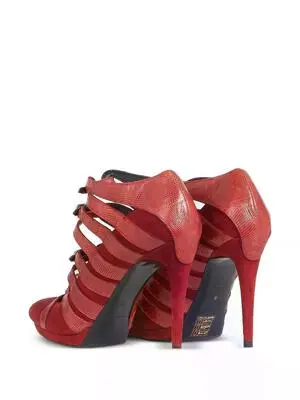 Balenciaga Strappy Leather Pumps