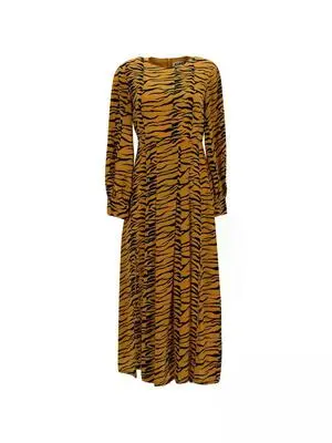 Rixo Emma Printed Midi Dress