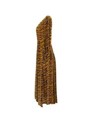 Rixo Emma Printed Midi Dress