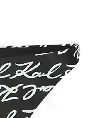 Karl Lagerfeld Signature Bikini Bottoms