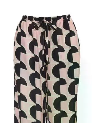 Cara Cara Girona Geometric-pattern Trousers