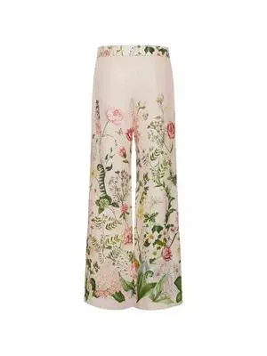 Cara Cara Mayflower Floral-pattern Trousers