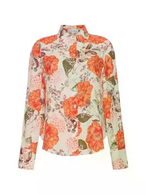 Cara Cara Perfect Floral-pattern Shirt