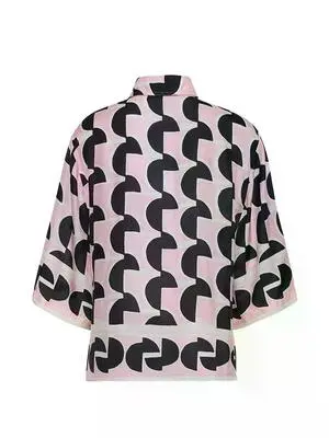 Cara Cara Calvia Geometric-print Top