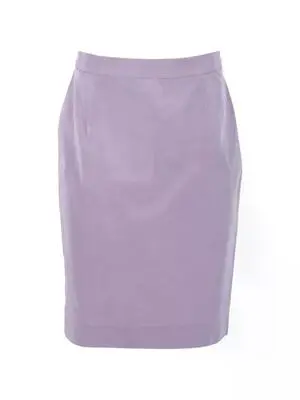 Red Valentino Pencil Midi Skirt - Purple