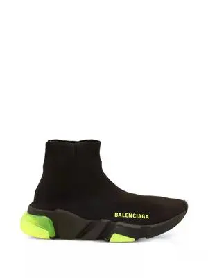Balenciaga Logo Sneakers - Black