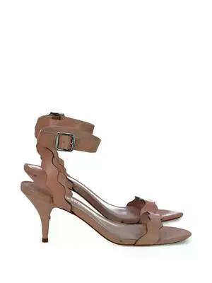 LOEFFLER RANDALL Reina Leather Sandals - Neutrals