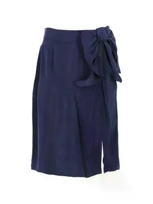 Red Valentino Bow Skirt - Blue