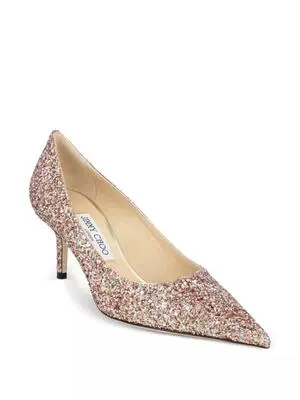 JIMMY CHOO Love Glitter Pumps