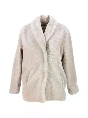 Ba&sh Faux-shearling Jacket - Neutrals