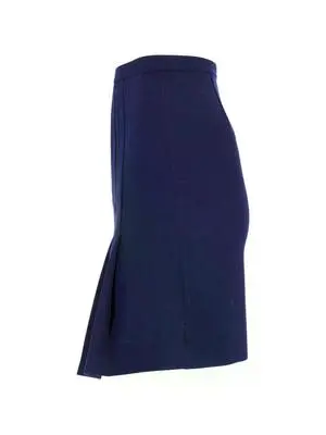 Diane Von Furstenberg Pleated A-line Midi Skirt