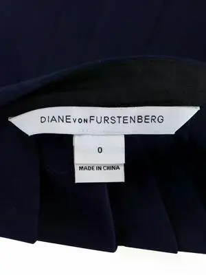 Diane Von Furstenberg Pleated A-line Midi Skirt