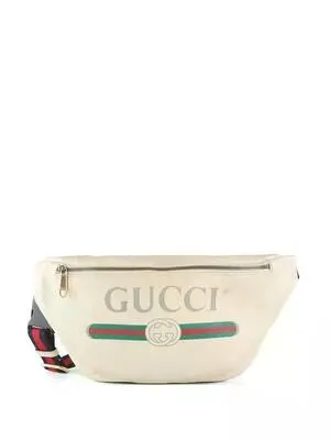 Gucci Leather Belt Bag - Neutrals