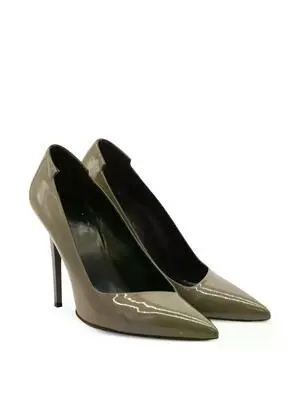 Balenciaga Point-toe Leather Pumps