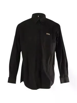 Balenciaga Button-down Long-sleeve Shirt - Black