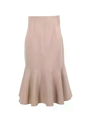 Philosophy Di Lorenzo Serafini High-waist Peplum Skirt - Neutrals