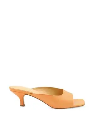 By Far Kosara Open Toe Sandals - Orange