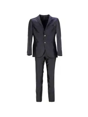 Hugo Single-breasted Straight-leg Suit - Blue
