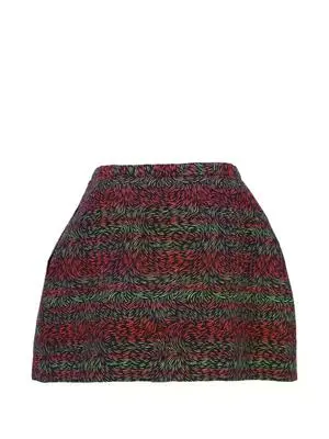 Kenzo Graphic-print Wrap Mini Skirt
