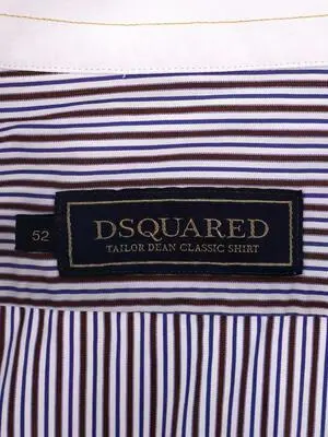 Dsquared2 Striped Cotton Shirt