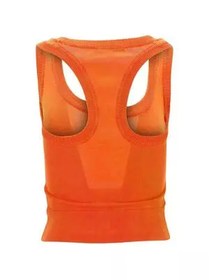 Dsquared2 Cropped Racerback Tank Top