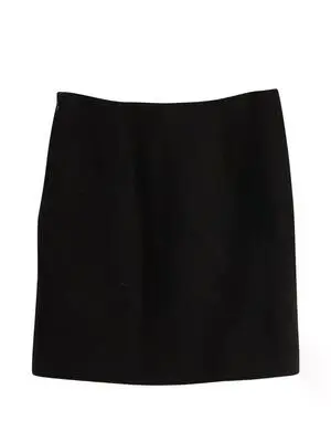 TOM FORD Wool Mini Skirt - Black