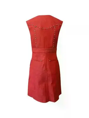 Diane Von Furstenberg Studded Mini Dress