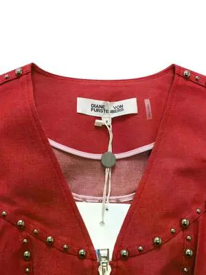 Diane Von Furstenberg Studded Mini Dress