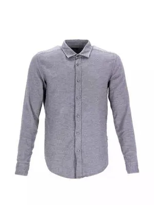 BOSS Buttoned Slim-fit Shirt - Grey